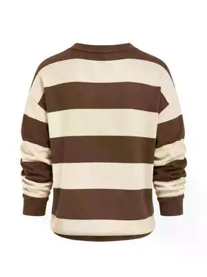 SEROYA Bryn Horizontal-stripe Sweater