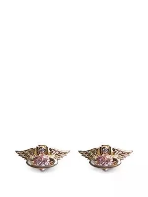 VIVIENNE WESTWOOD Orb Heart Earrings