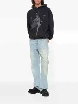 REPRESENT 247 Fallen Angel Graphic-print Hoodie
