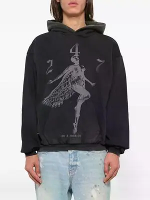 REPRESENT 247 Fallen Angel Graphic-print Hoodie