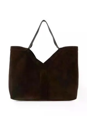 Saint Laurent Large Y-shaped Suede Tote Bag