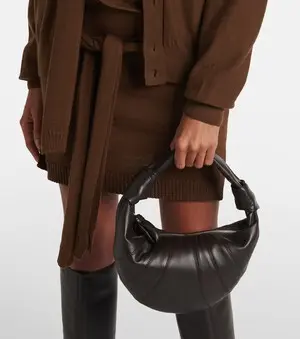 LEMAIRE Fortune Croissant Mini Top-handle Bag - Brown