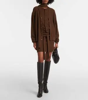 LEMAIRE Fortune Croissant Mini Top-handle Bag - Brown