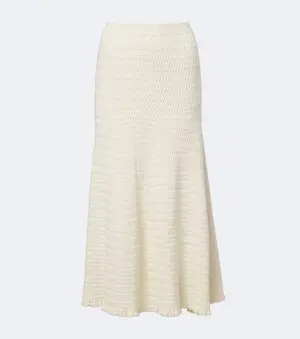 Proenza Schouler Magnolia Knitted Midi Skirt