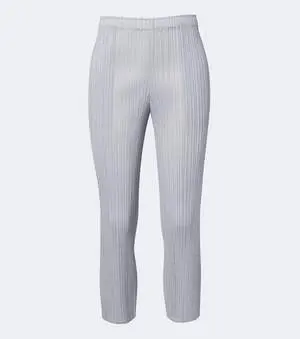 Issey Miyake Cropped Pants - Grey