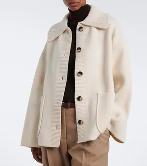 Proenza Schouler Nelly Wool Jacket - White