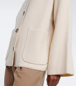 Proenza Schouler Nelly Wool Jacket - White