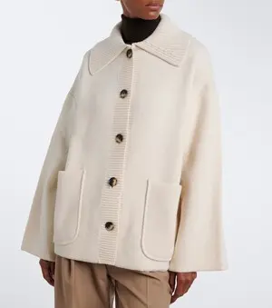 Proenza Schouler Nelly Wool Jacket - White