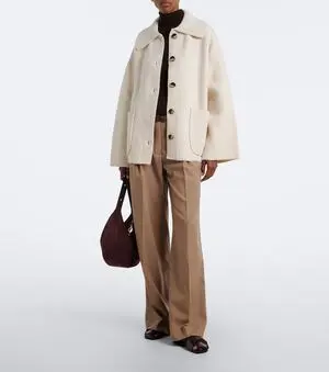 Proenza Schouler Nelly Wool Jacket - White