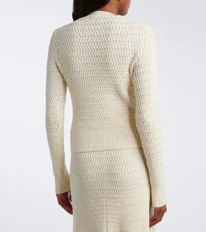 Proenza Schouler Marci Cotton-blend Cardigan