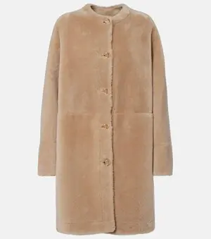 Agnona Shearling Coat