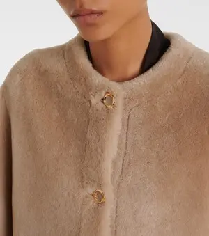 Agnona Shearling Coat