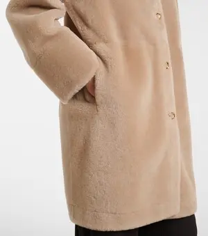 Agnona Shearling Coat