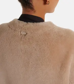 Agnona Shearling Coat