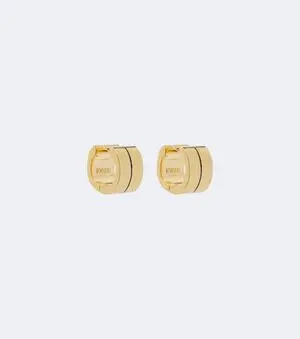 TOTEME Signature -plated Huggie Earrings