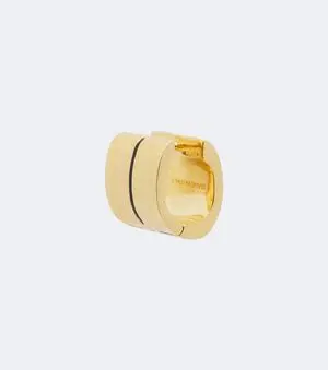 TOTEME Signature -plated Huggie Earrings