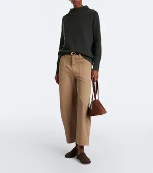 Vince Plush Cashmere Sweater - Green