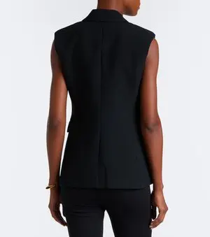 Veronica Beard Miller Double-breasted Vest