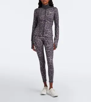 Adidas By Stella McCartney Truepurpose Leopard-print Leggings