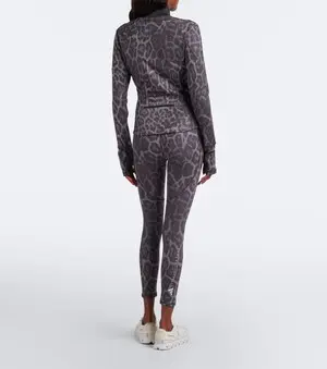 Adidas By Stella McCartney Truepurpose Leopard-print Leggings