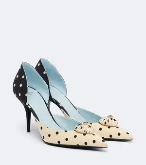 Valentino Garavani Cœur Royal Polka-dot Pumps