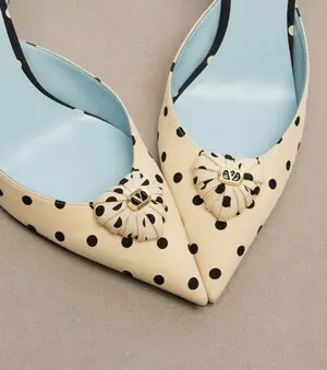 Valentino Garavani Cœur Royal Polka-dot Pumps