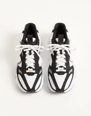 Valentino Garavani Demivee Trainer In Mesh Fabric With Suede Inserts