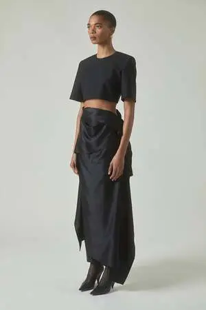 HEIRLOME Rosario Skirt In Satin