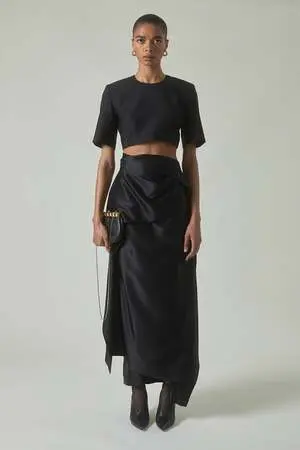 HEIRLOME Rosario Skirt In Satin