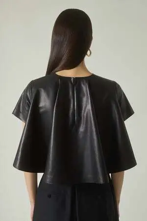 HEIRLOME Mariel Top In Leather