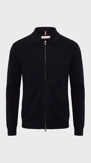 Orlebar Brown Shelby Zip Up Sweater