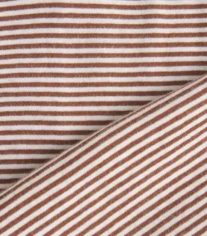 ME+EM Organic Cotton Stripe Long Sleeve Top