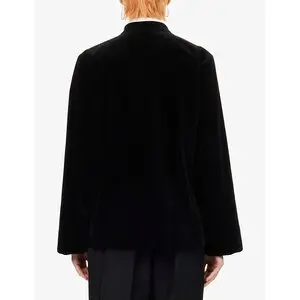 ROHE FRAMES Pankou Knotted Cotton Velvet Jacket