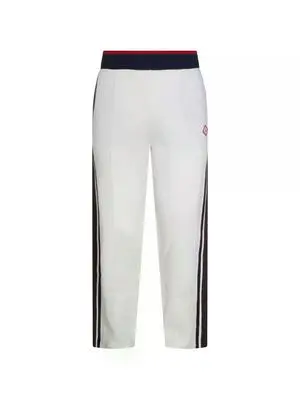 Casablanca Logo-patch Side-stripe Trousers - White