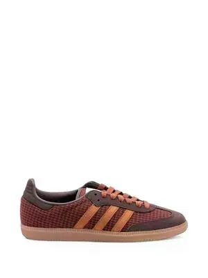 Adidas Samba Og Houndstooth Sneakers - Brown