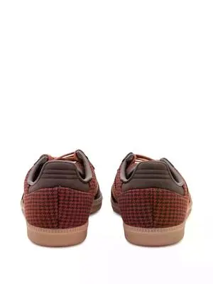 Adidas Samba Og Houndstooth Sneakers - Brown