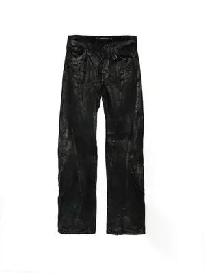 JULIUS Bending Flare Jeans - Black