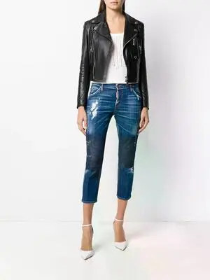 Dsquared2 Slouch Cropped Jeans