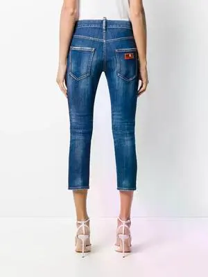 Dsquared2 Slouch Cropped Jeans