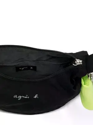 AGNES B. Jade Shoulder Bag - Black