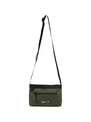 AGNES B. Agnès B. Fred Shoulder Bag Green