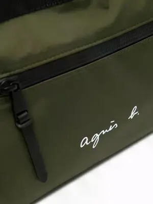 AGNES B. Fred Shoulder Bag - Green