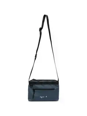 AGNES B. Agnès B. Fred Shoulder Bag Blue