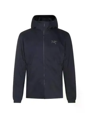 Arc'teryx Hooded Logo-embroidered Jacket - Blue