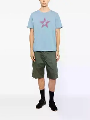 AGNES B. Halftone Star Dino T-shirt - Blue