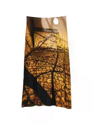 AGNES B. Amande Skirt - Orange