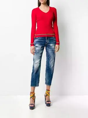 Dsquared2 Boyfriend Cropped Jeans