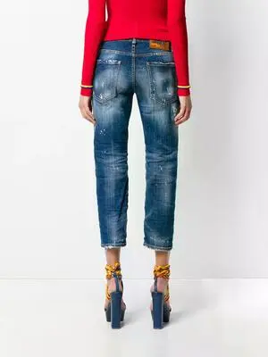 Dsquared2 Boyfriend Cropped Jeans
