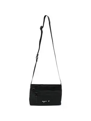 AGNES B. Fred Shoulder Bag - Black