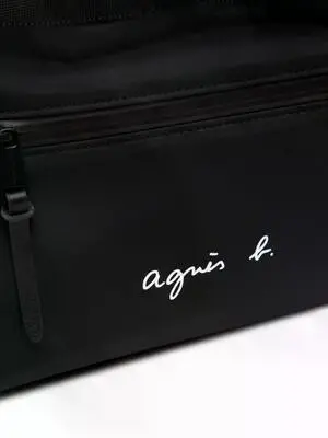AGNES B. Fred Shoulder Bag - Black